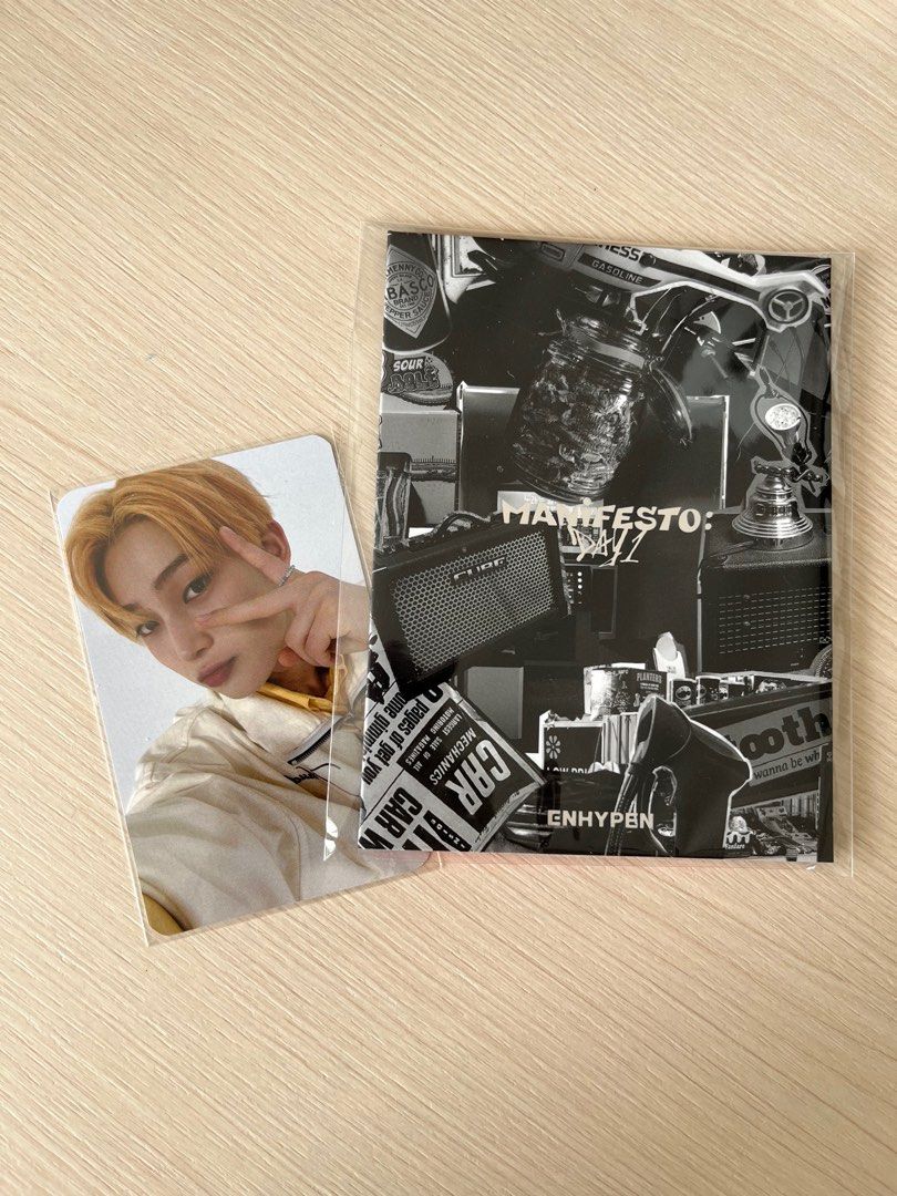 Sunoo Powerstation Lucky Draw R1 w/ Album, Hobbies & Toys, Memorabilia ...