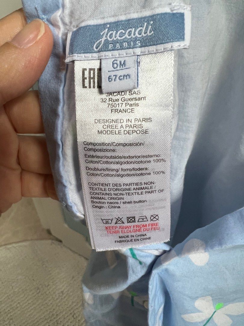 Super pretty jacardi dress, Babies & Kids, Babies & Kids Fashion on ...