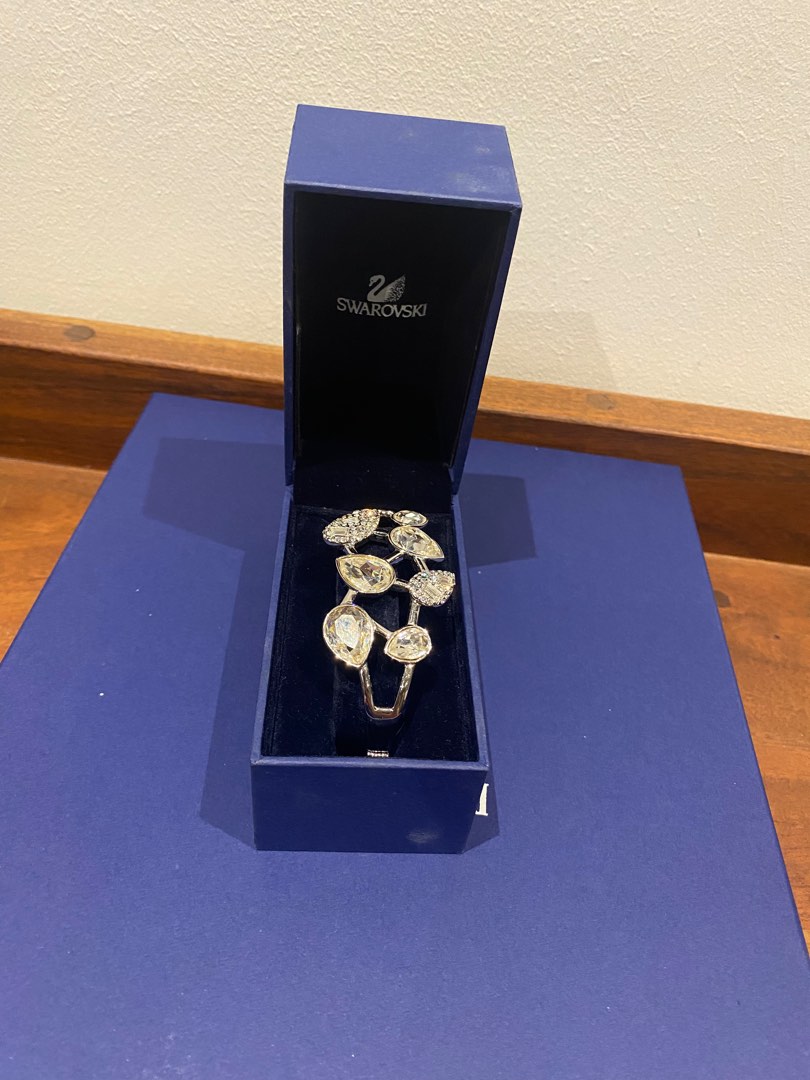Swarovski Crystal bangle, Luxury, Accessories on Carousell