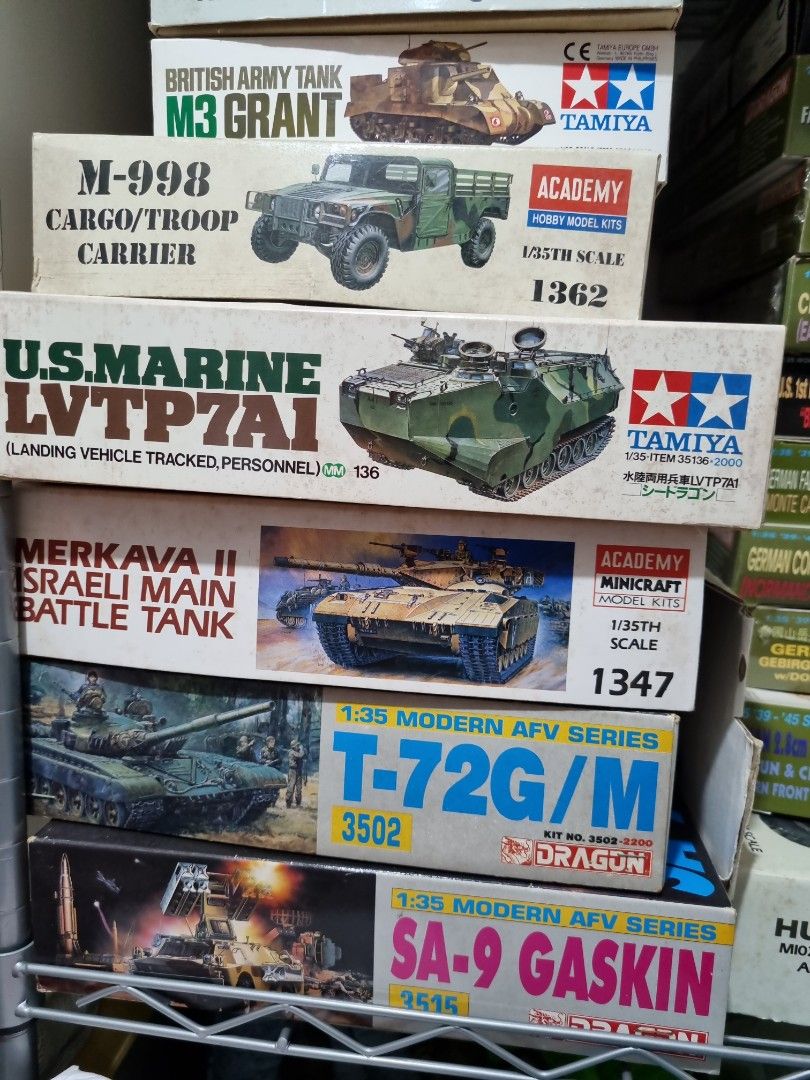 Tamiya, Dragon, Academy, Bandai Model kit., Hobbies & Toys, Toys ...