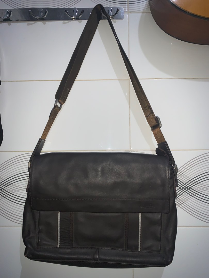 Tas Leather Byford Original, Fesyen Pria, Tas & Dompet , Tas Selempang ...