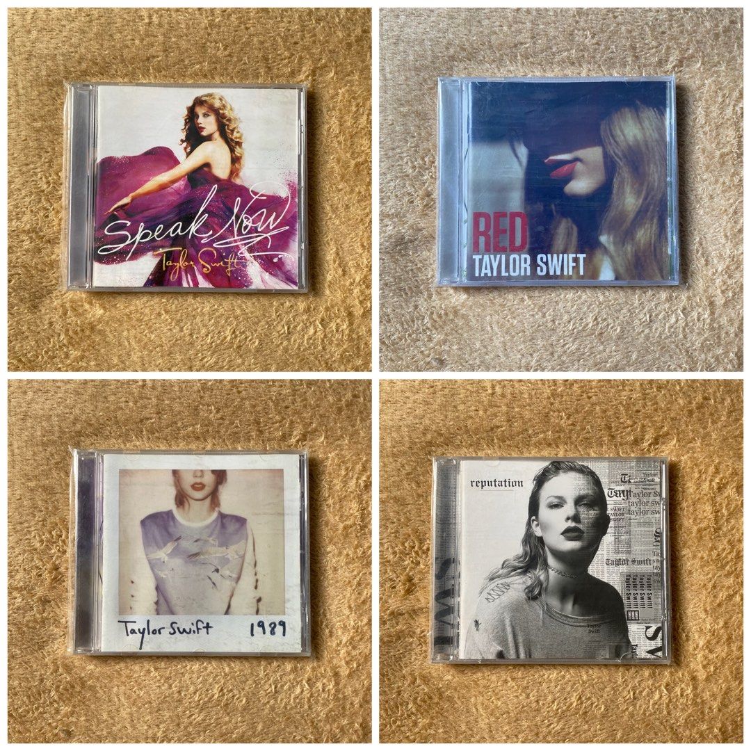 Taylor Swift Original CDs, Hobbies & Toys, Music & Media, CDs & DVDs on ...
