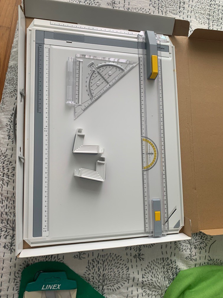 Interiors designing Technical drawing board, Hobbies & Toys, Stationery ...