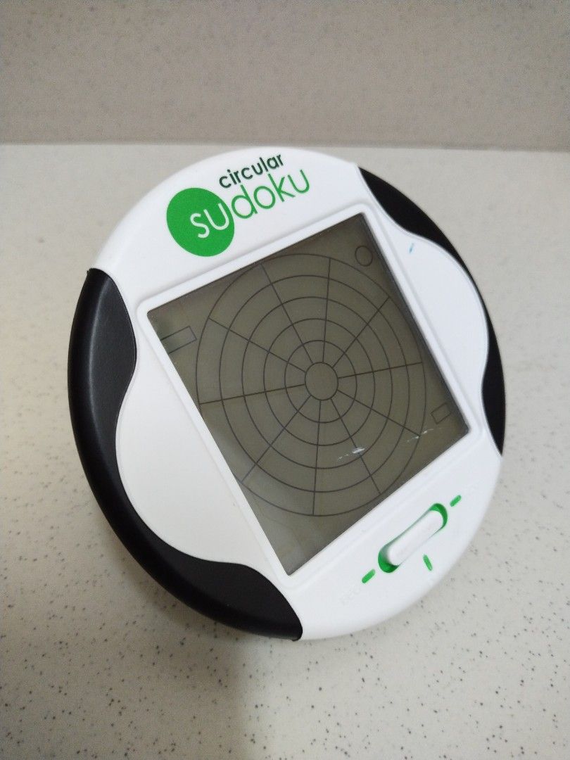 Techno Source Circular Sudoku Handheld Game Hobbies And Toys Toys And Games On Carousell 9692