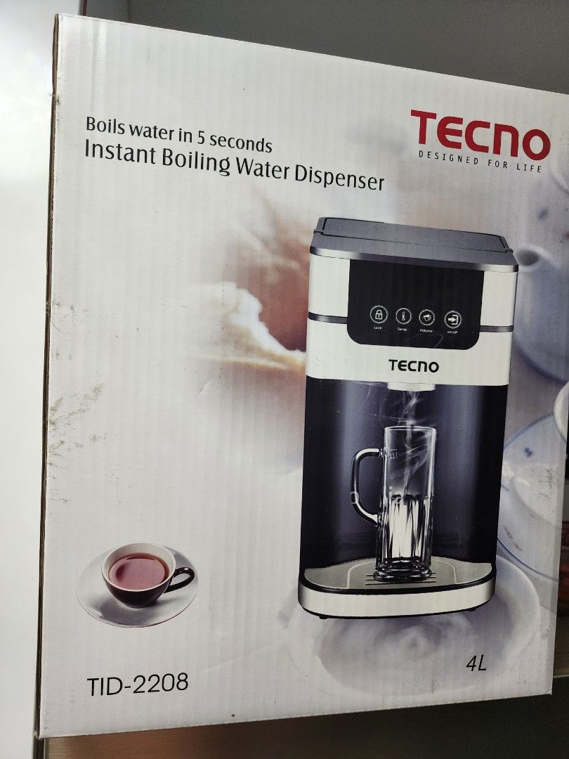 Tecno Boiling Water Dispensers & Philips Kettle, Furniture & Home ...
