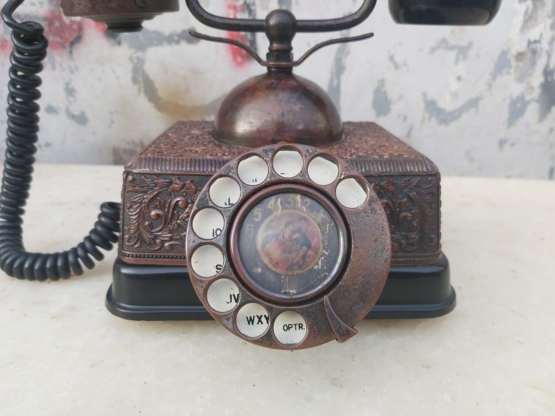Telepon Putar Antik, Antik, Pajangan di Carousell
