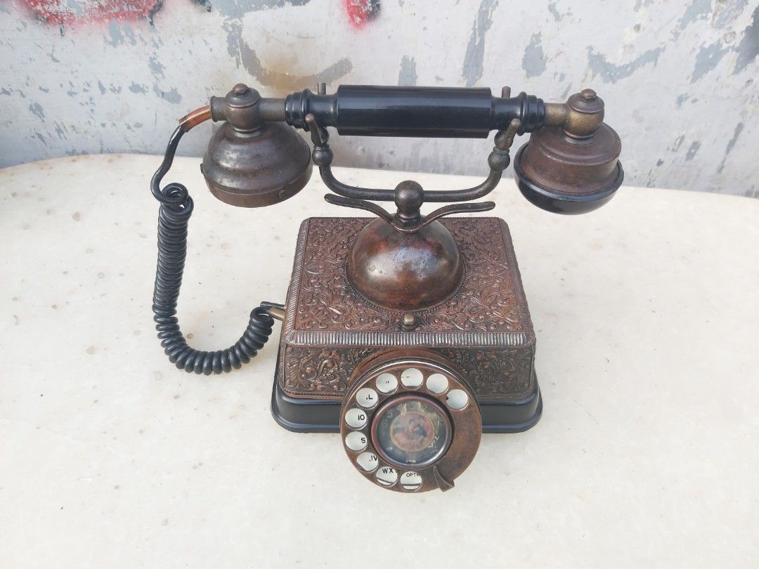 Telepon Putar Antik, Antik, Pajangan di Carousell