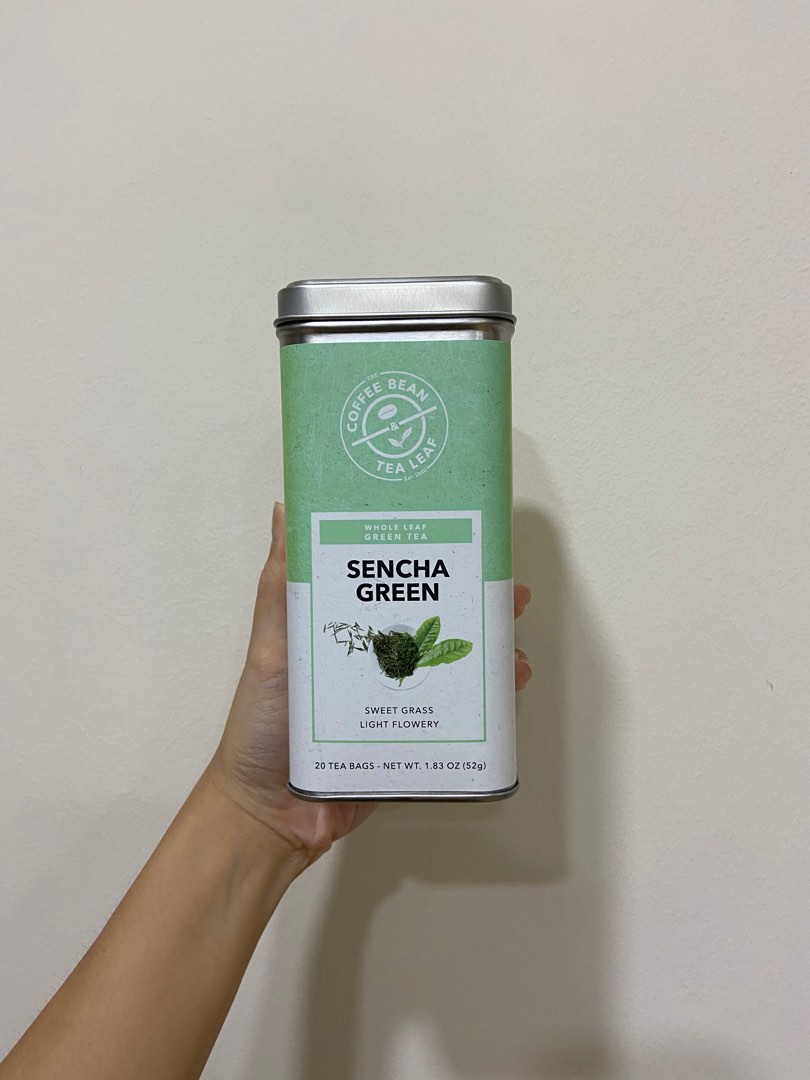 The Coffee Bean & Tea Leaf Sencha Green 20 Tea Bags, Food & Drinks ...