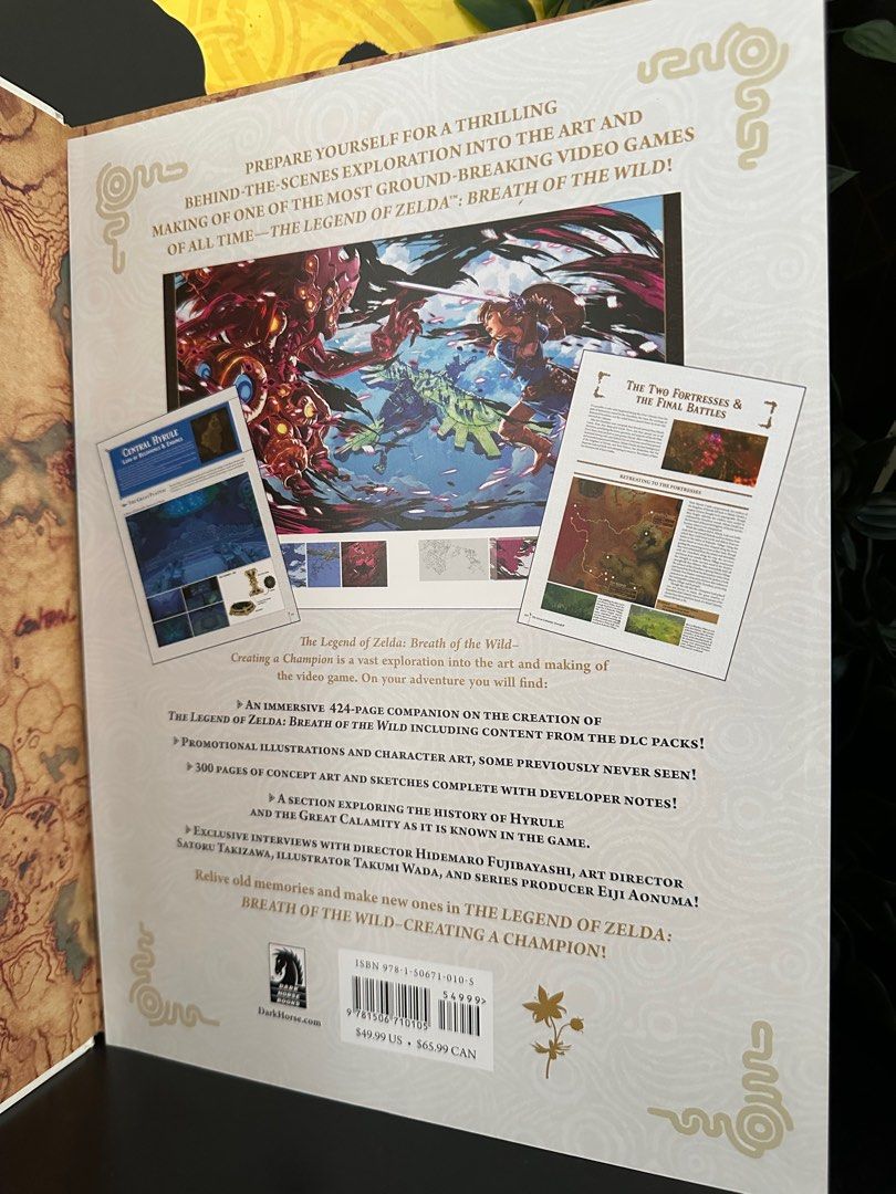 The Legend of Zelda BOTW Creating a Champion book, Hobbies & Toys ...