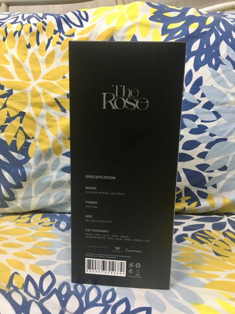 The Rose official lightstick, Hobbies & Toys, Memorabilia ...