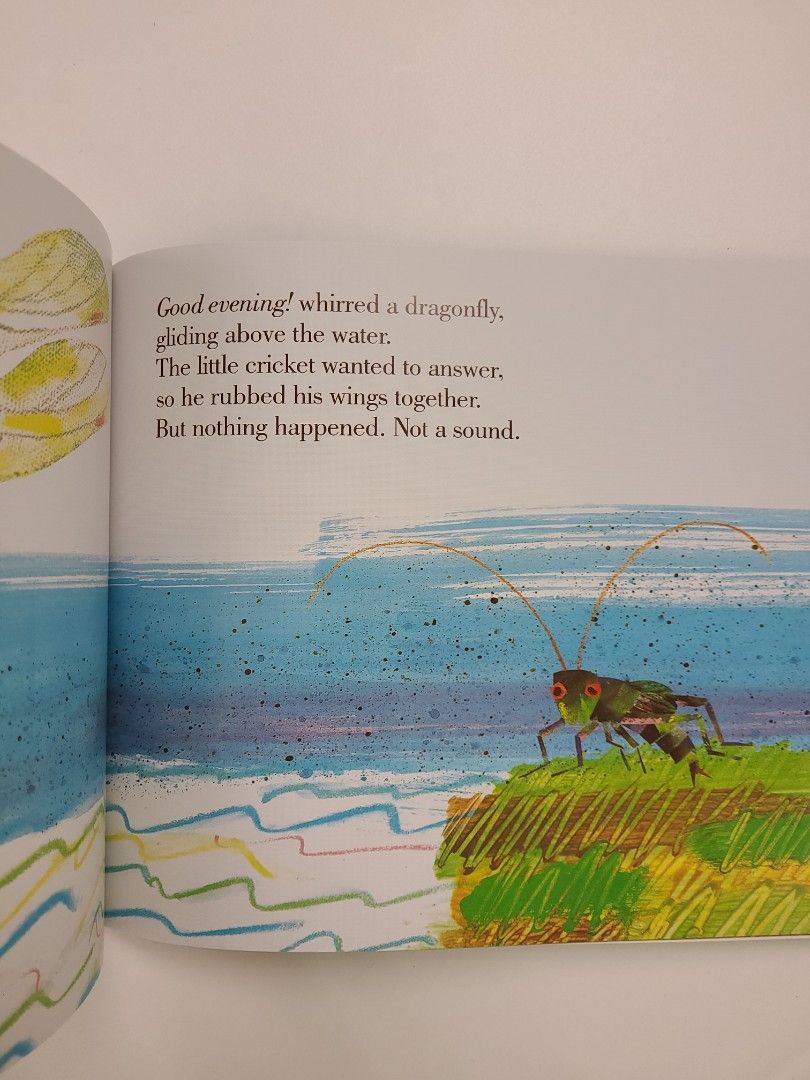 The Very Quiet Cricket by Eric Carle, 興趣及遊戲, 書本 & 文具, 兒童書籍 - Carousell