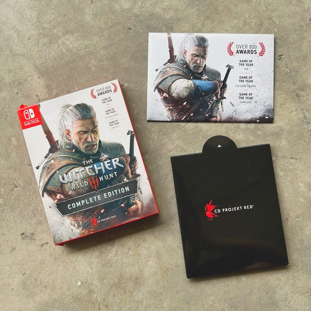 The Witcher 3 Wild Hunt (Map, Photo Cards, Stickers, etc) from the ...