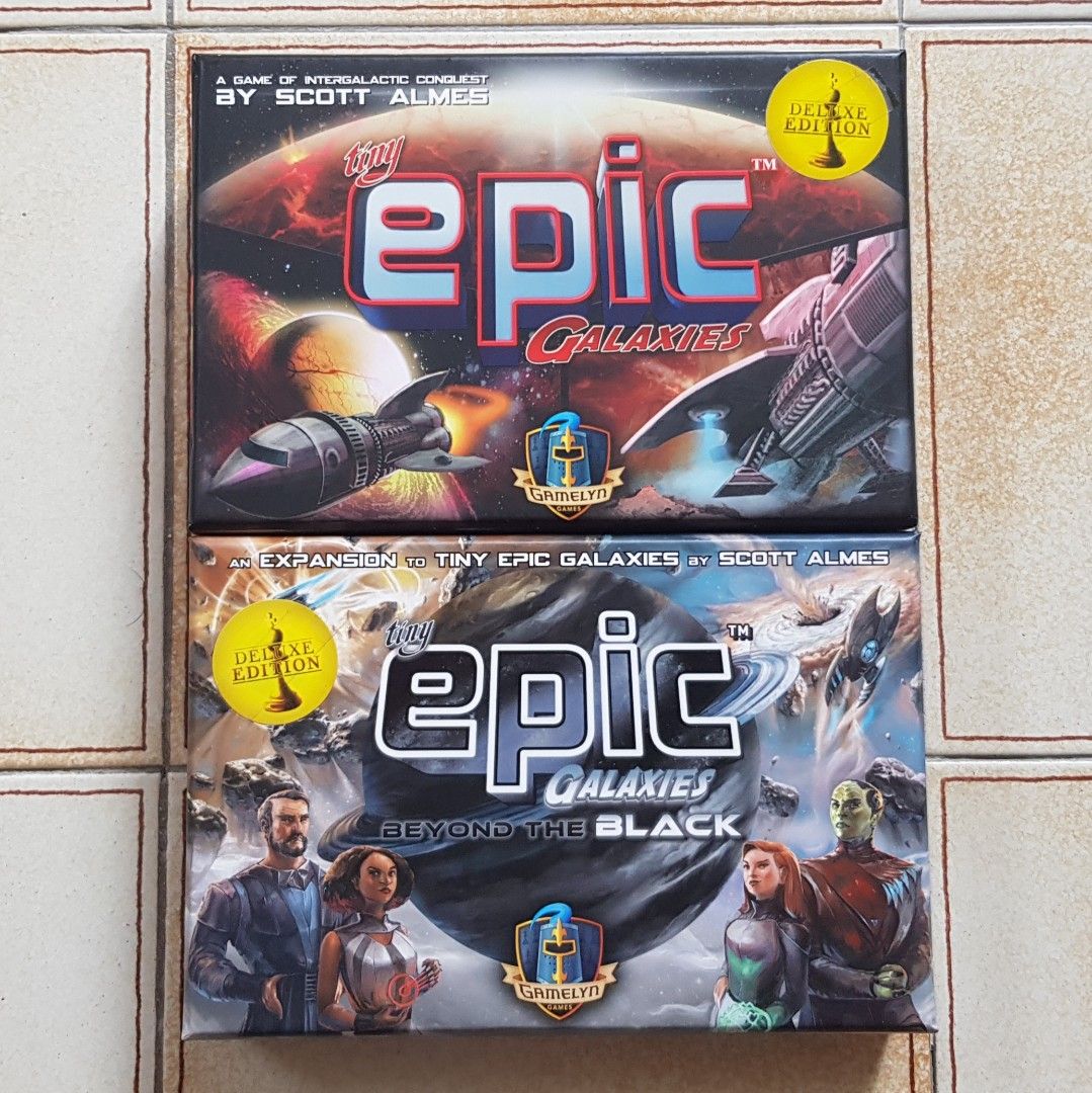 Tiny Epic Galaxies DE w/ expansion Board Game, Hobbies & Toys, Toys & Games on Carousell