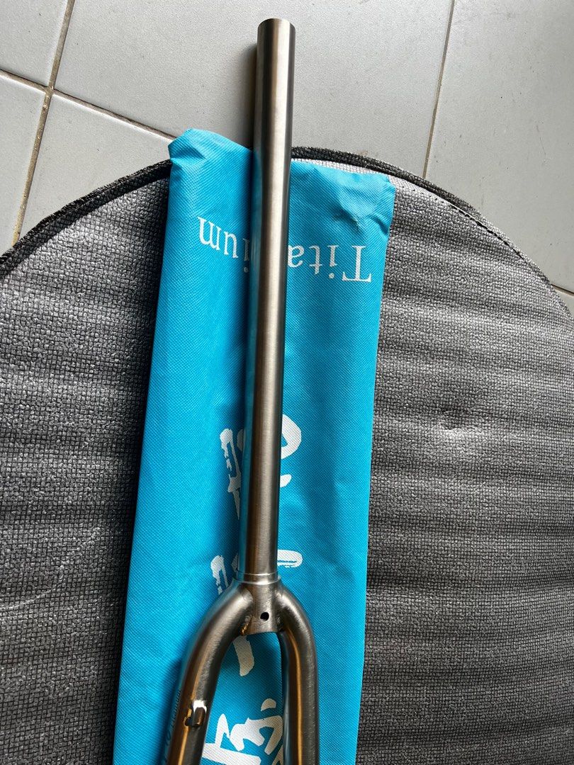 Tito Titanium fork 20 inch disc wheels, Sports Equipment, Bicycles ...