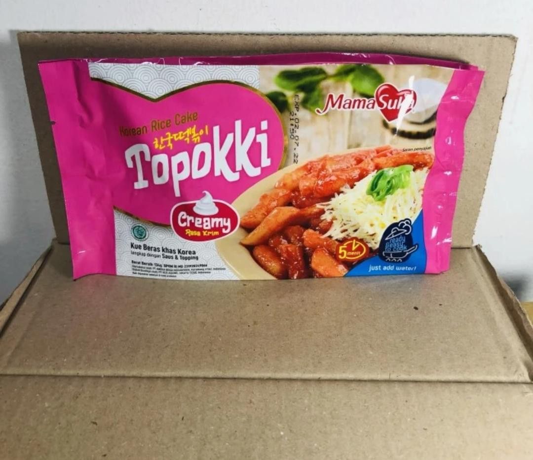 Topokki rice cake (halal), Food & Drinks, Packaged & Instant Food on ...