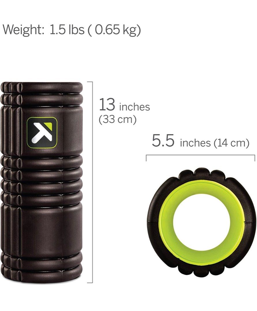 SET - TriggerPoint Grid Foam Roller (4), Health & Nutrition, Massage ...