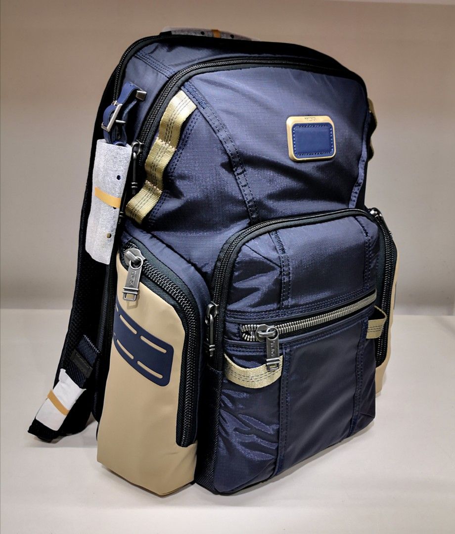 Tumi Alpha Bravo Navigation Back Pack 35,000php, Men's Fashion, Bags ...