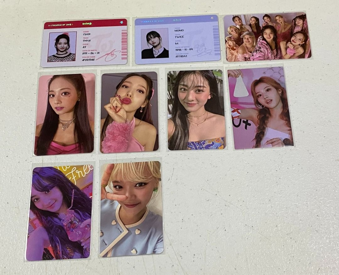 TWICE PHOTOCARDS, Hobbies & Toys, Memorabilia & Collectibles, K-Wave on ...
