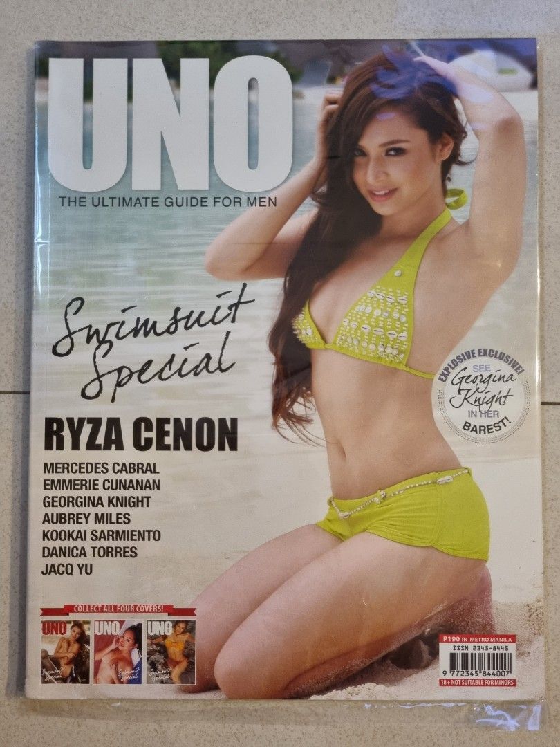 UNO Magazine Ryza Cenon on Carousell