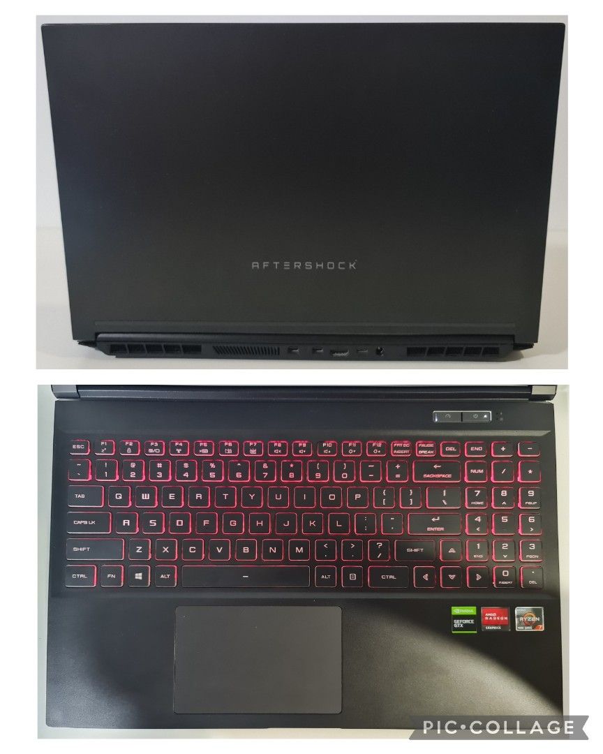 (U.P $2035) Aftershock Apex 15 Ryzen 7 4800H|GTX 1650Ti|16GB DDR4 ...