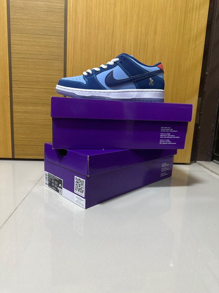 (us8 and us7.5)why so sad sb dunks, Men's Fashion, Footwear, Sneakers ...