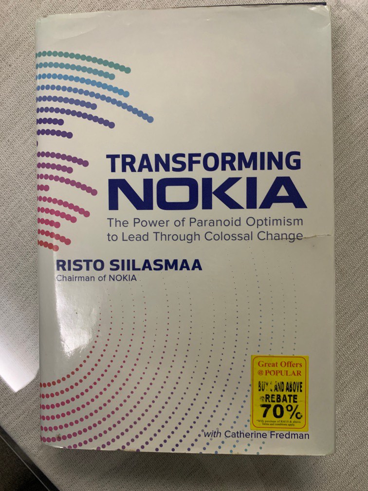 Used book: Transforming Nokia, Hobbies & Toys, Books & Magazines ...
