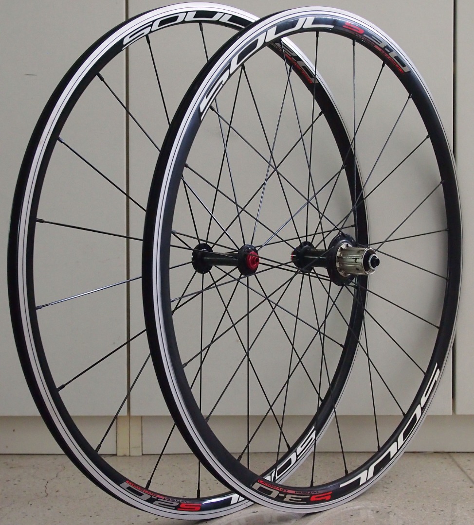 Used mix rims SOUL S2.0/S3.0 Clincher Rim brake wheelset, Sports ...