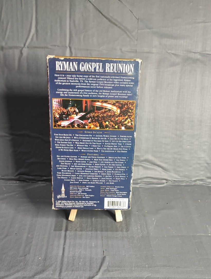 VHS Tapes Ryman Gospel Reunion, Hobbies & Toys, Memorabilia ...