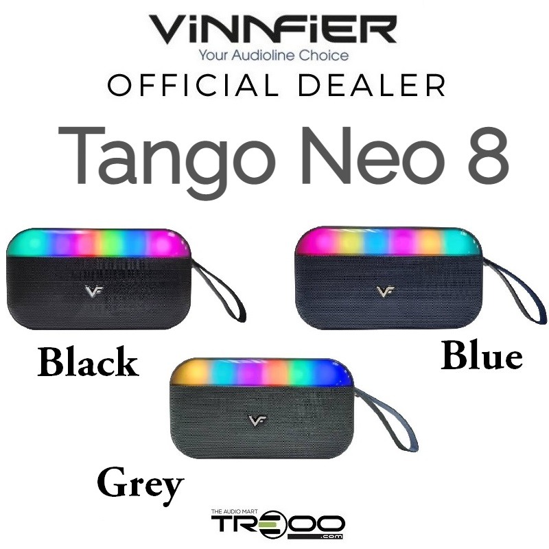 [Official] Vinnfier Tango Neo 8 Wireless Bluetooth Portable Speaker with FM Radio, Audio ...