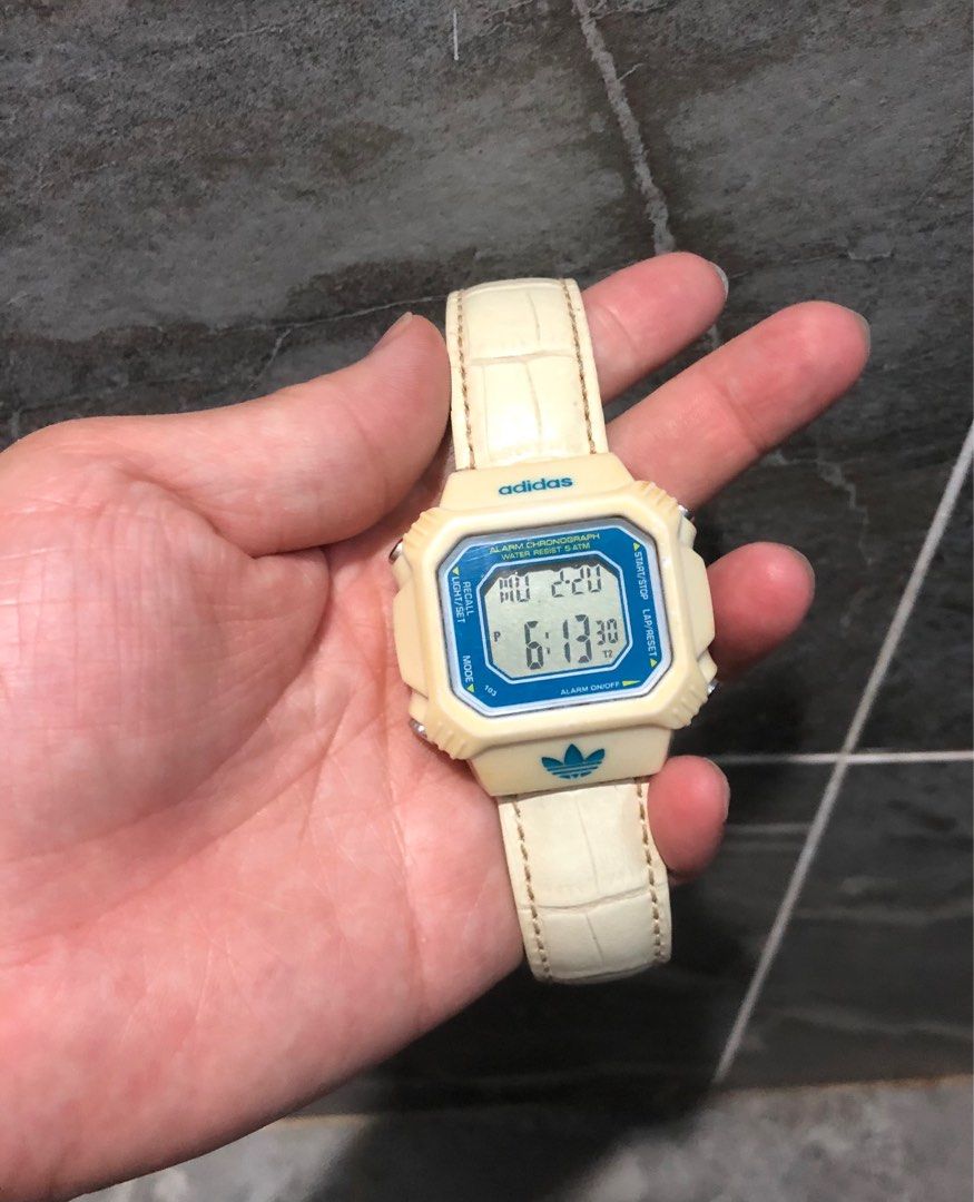 Vintage 80s Adidas Originals Watch, Men's Fashion, Watches ...