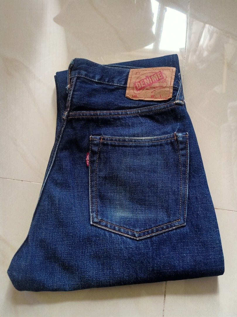 Vintage 90s DENIME 551ZXX JAPAN ORIZZONTI REPRO MODEL LEVIS BIG E PEK ...
