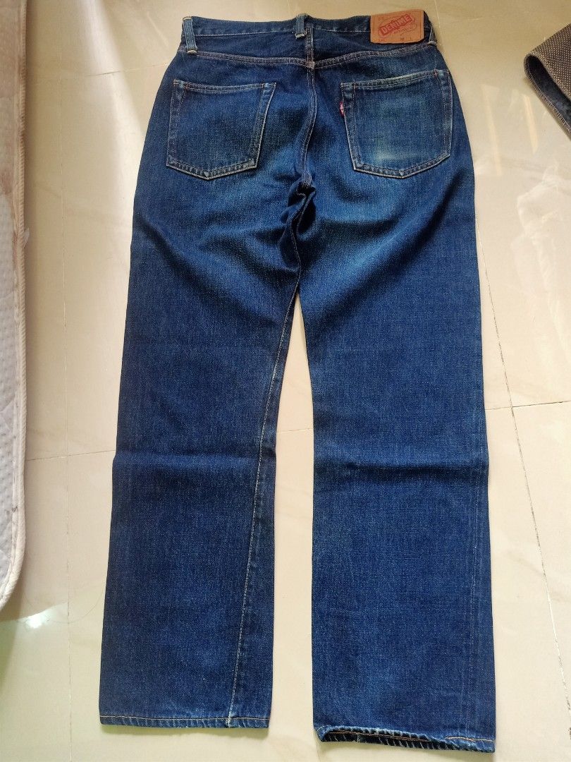 Vintage 90s DENIME 551ZXX JAPAN ORIZZONTI REPRO MODEL LEVIS BIG E PEK ...