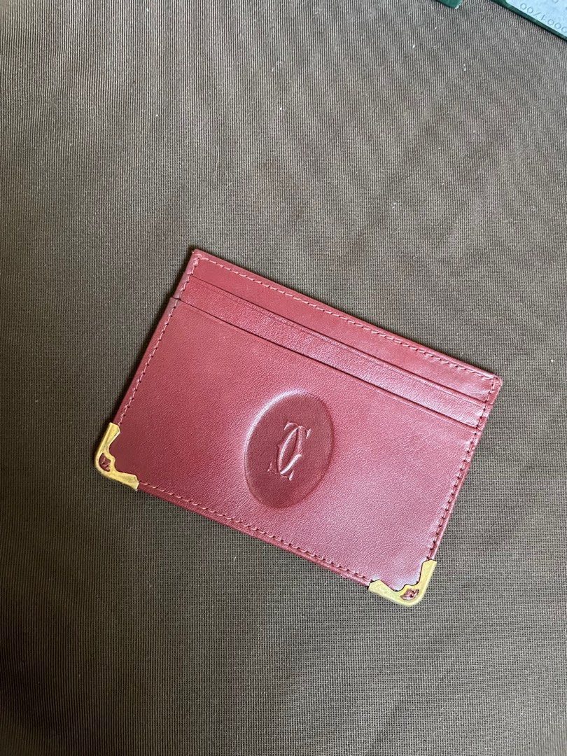 Vintage Cartier Card Holder, Men's Fashion, Watches & Accessories ...