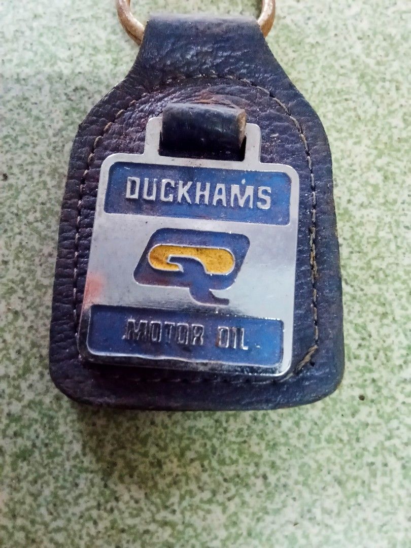 Vintage Duckhams Motor Oil Keychain/Rantai Kunci Lama., Hobbies & Toys ...