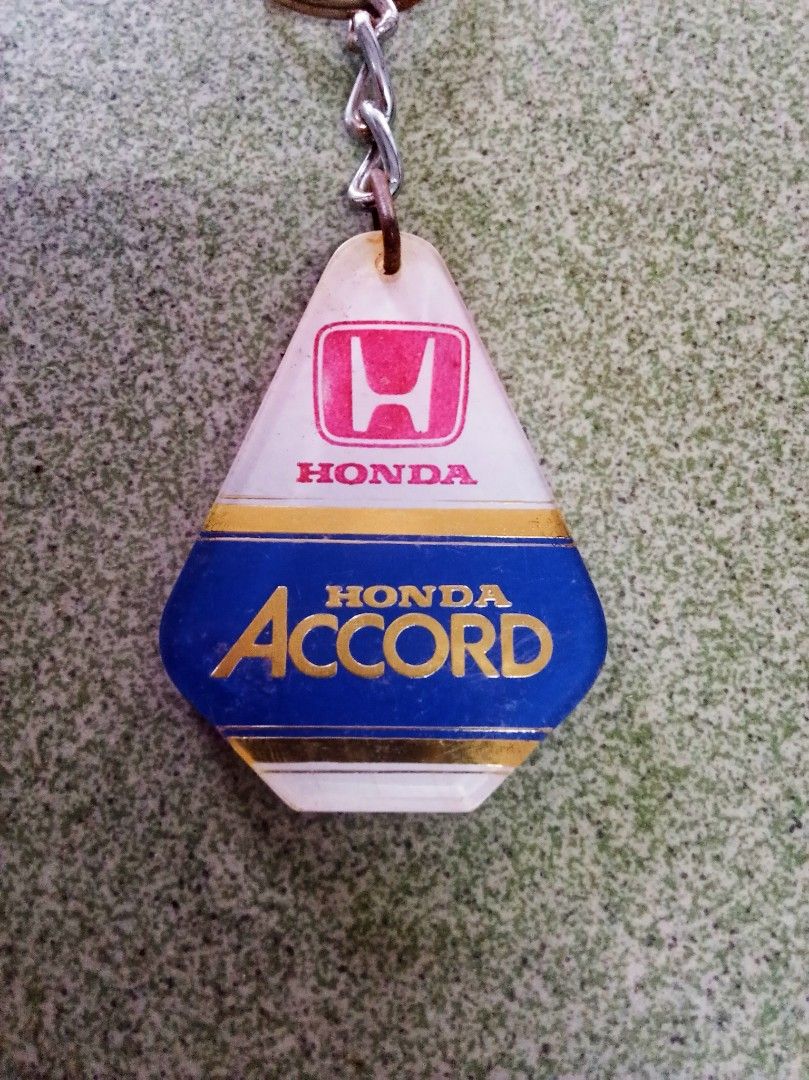 Vintage Honda Accord Keychain/Rantai Kunci Lama., Hobbies & Toys ...