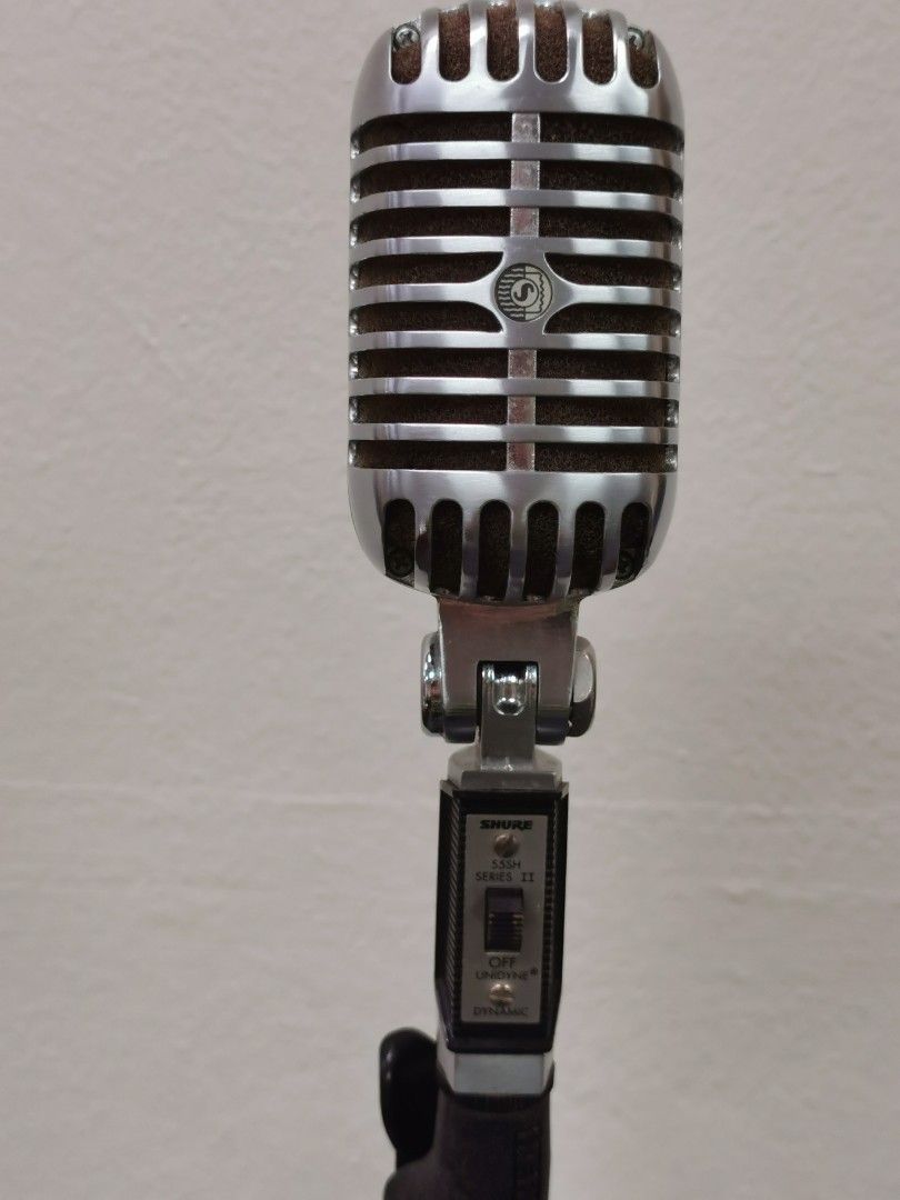 Vintage Shure 55 mike, Hobbies & Toys, Music & Media, Musical ...