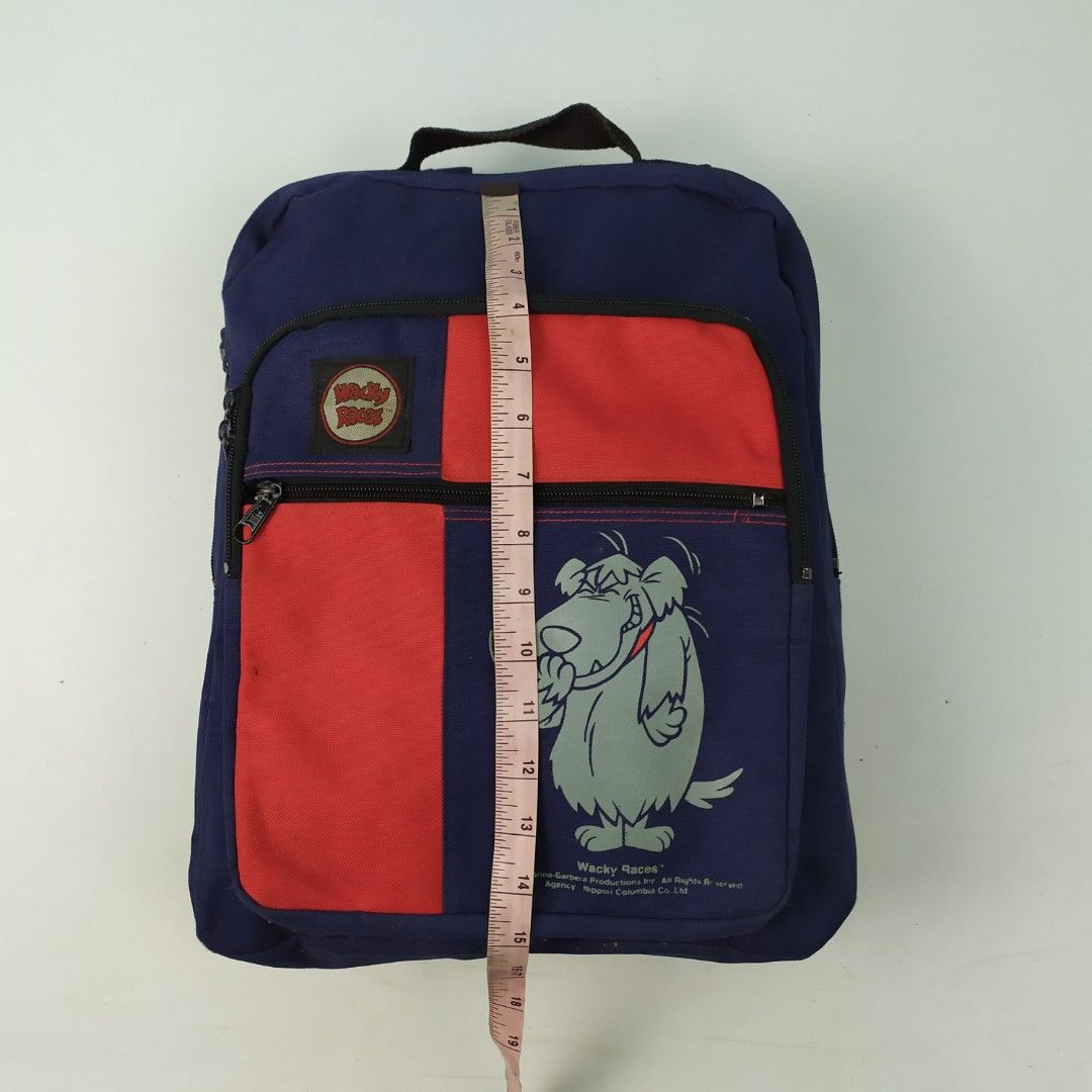 Wacky races backpack, Men's Fashion, Bags, Backpacks on Carousell