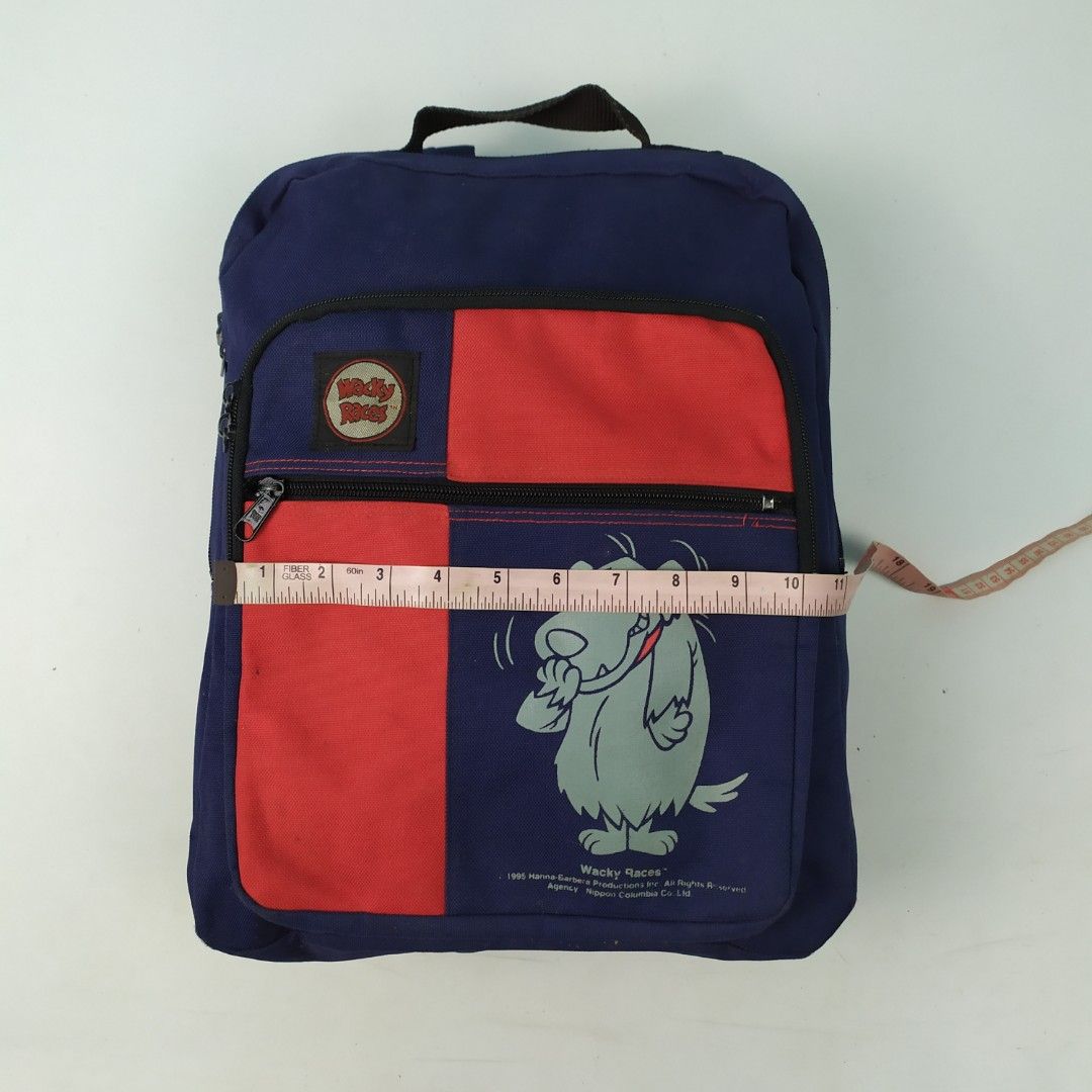 Wacky races backpack, Men's Fashion, Bags, Backpacks on Carousell