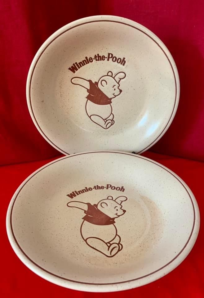 WALT DISNEY CO Winnie the Pooh Bowls (20.5x4cm / 2pcs.), Furniture ...