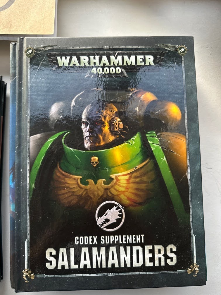 Warhammer 40k 9th Edition Salamanders Supplement, Hobbies & Toys, Books ...