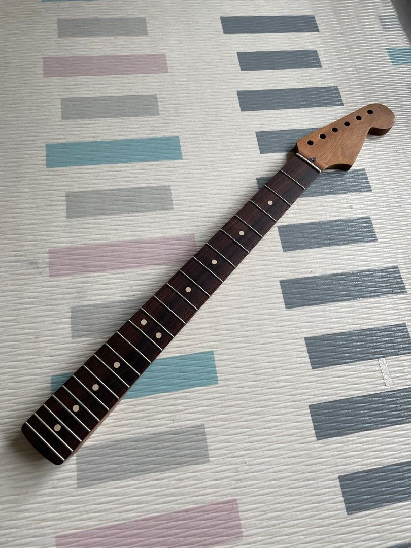Warmoth Roasted Maple Neck with Rosewood Fretboard., Hobbies & Toys ...