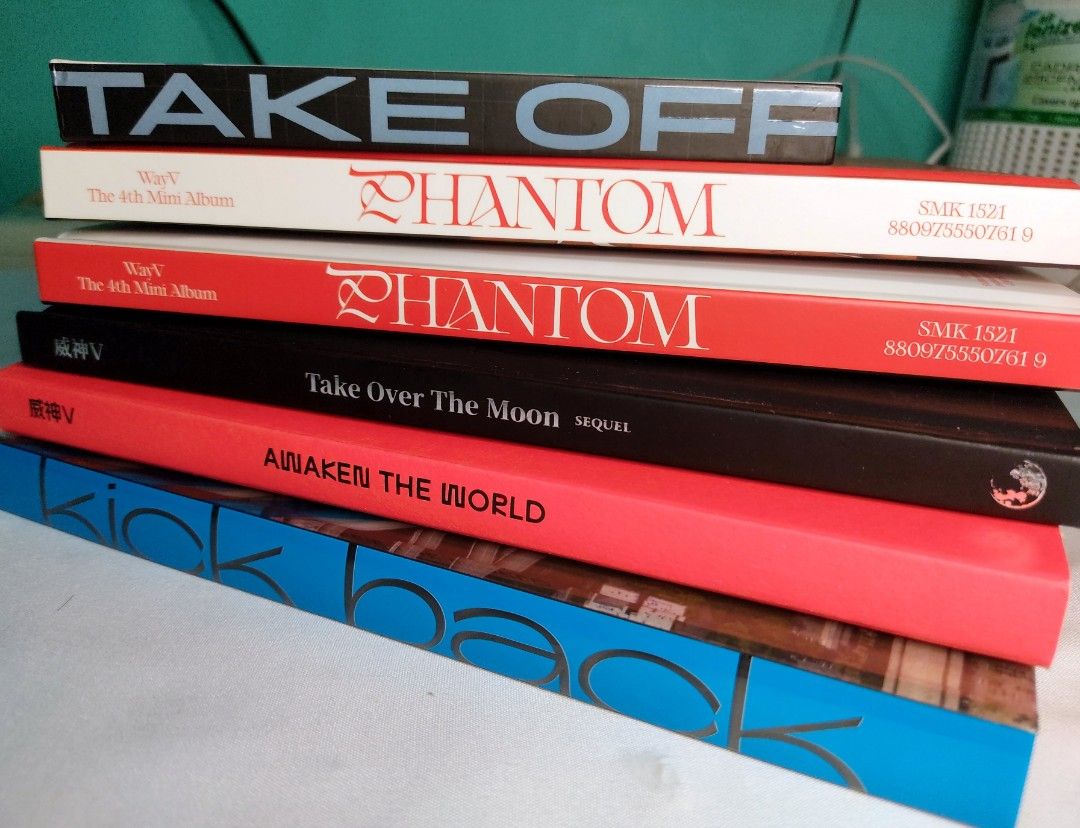 WayV unsealed albums take off phantom overture opera take over the moon ...