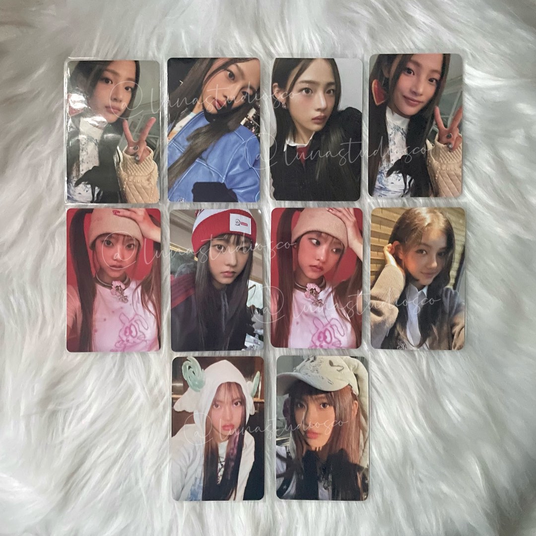 WTS NewJeans Omg Photocards Kpop Pcs Member Versions Weverse Minji Hanni Danielle Haerin Hyein ...