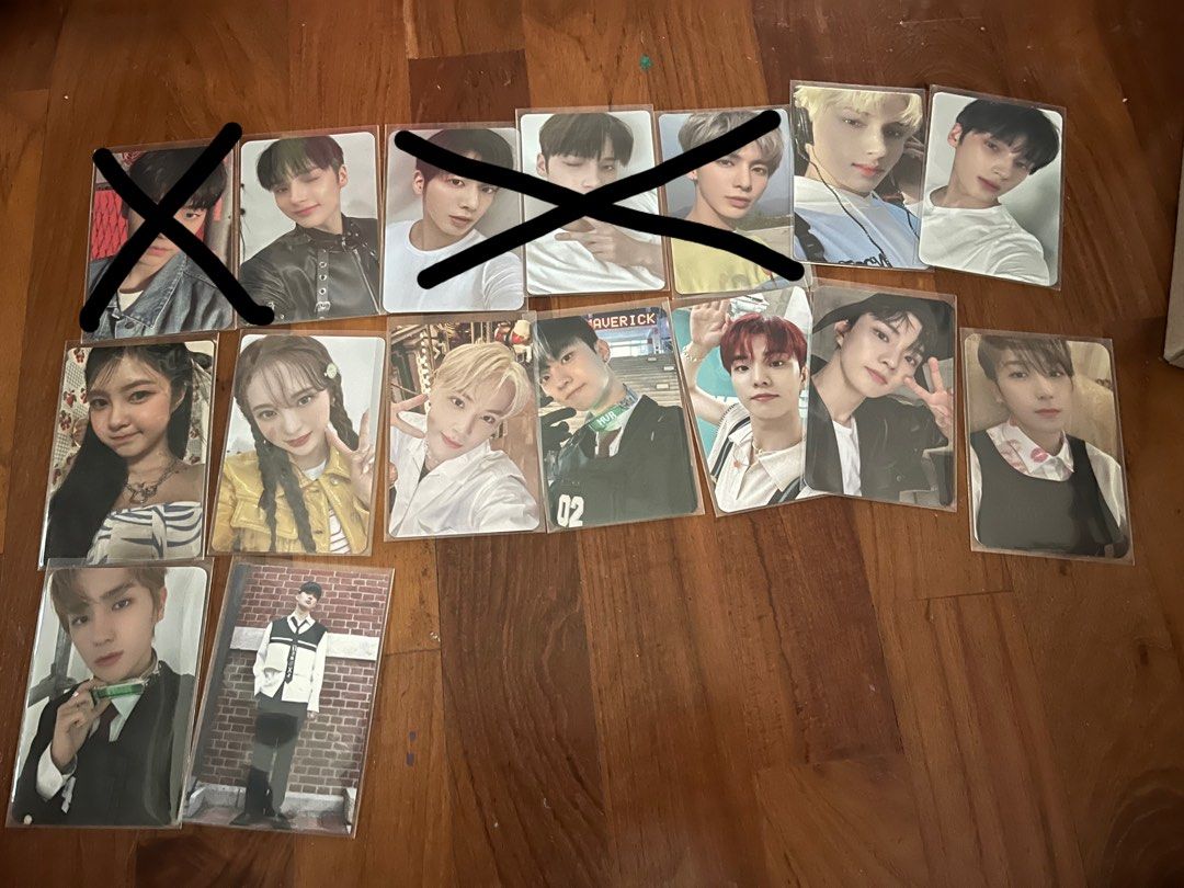 [wts/wtt] assorted pcs the boyz (the stealer maverick seasons greetings ...