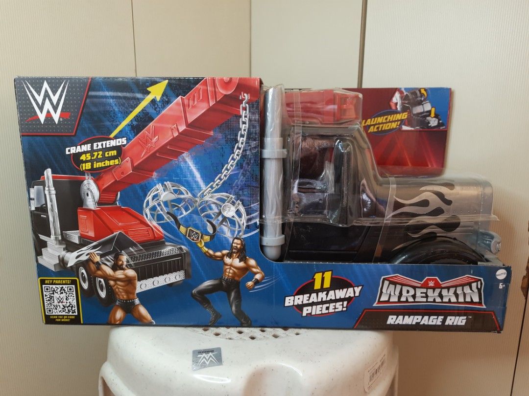 WWE Mattel Wrekkin Rampage Rig Playset, Hobbies & Toys, Toys & Games on ...