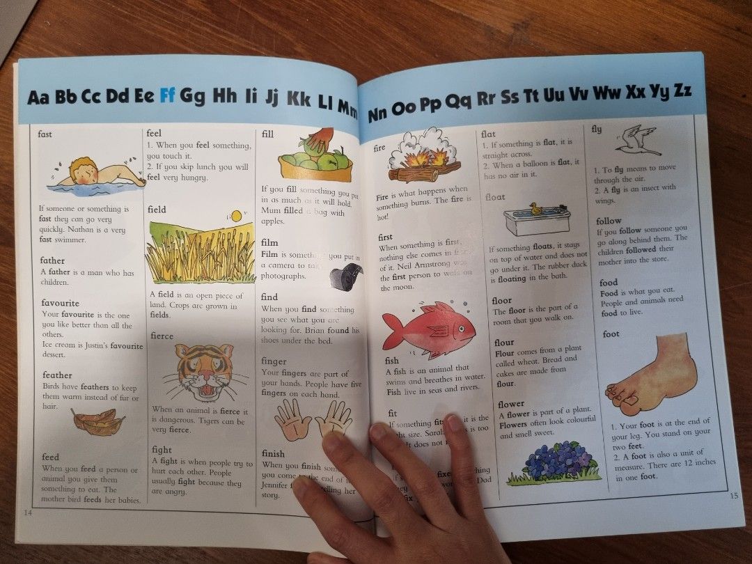 Young learners first dictionary kids book, Hobbies & Toys, Books ...