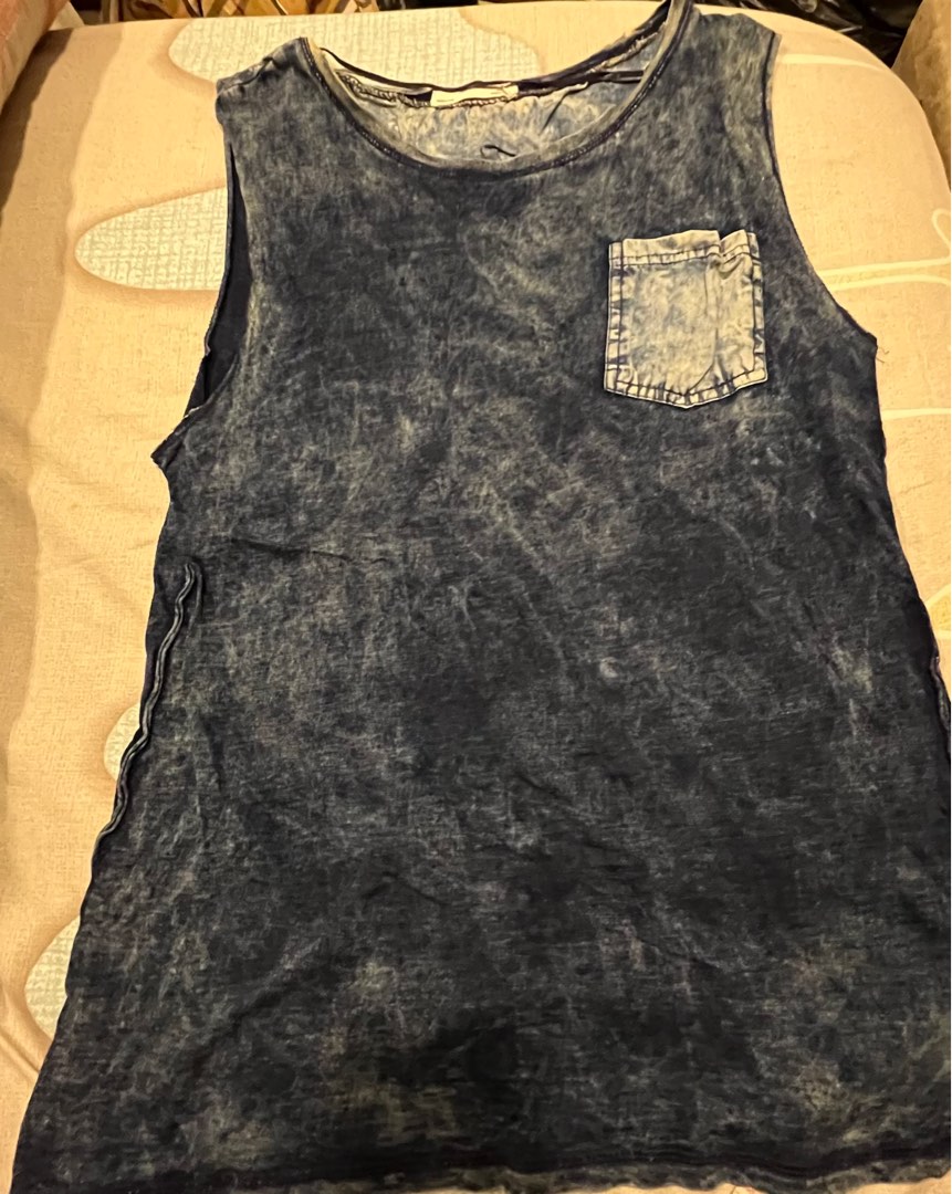 Zara acid denim sando on Carousell