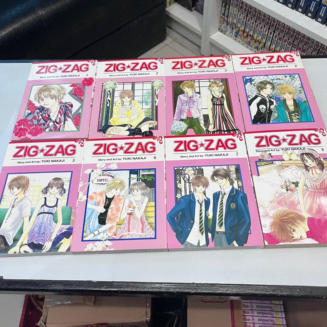 Zigzag volume 1-8, Hobbies & Toys, Books & Magazines, Comics & Manga on Carousell
