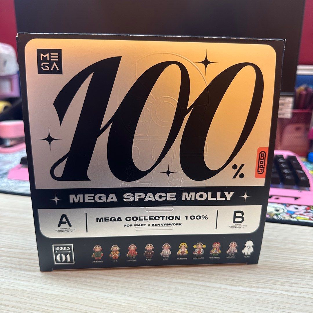 *Free Courier* 100% Authentic Popmart Molly Mega Space Molly Collection ...