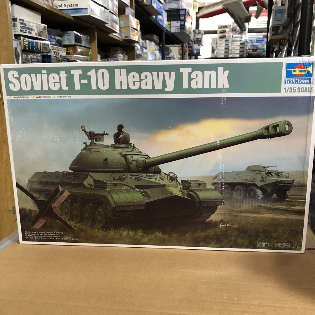 1/35 Soviet T-10 Heavy Tank Model Kit, Hobbies & Toys, Toys & Games on ...
